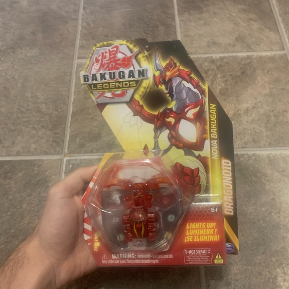 Spin Master | Toys | Bakugan Legends Light Up Battle Figure Cards Pyrus ...